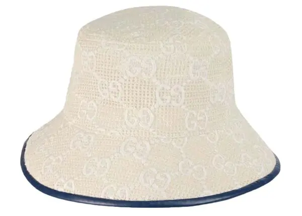 Gucci Gg Embroidered Bucket Hat