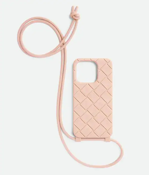 Bottega Veneta iPhone15pro ケース Bottega Veneta Black Intrecciato iPhone 15 Pro Max Case Bottega Veneta