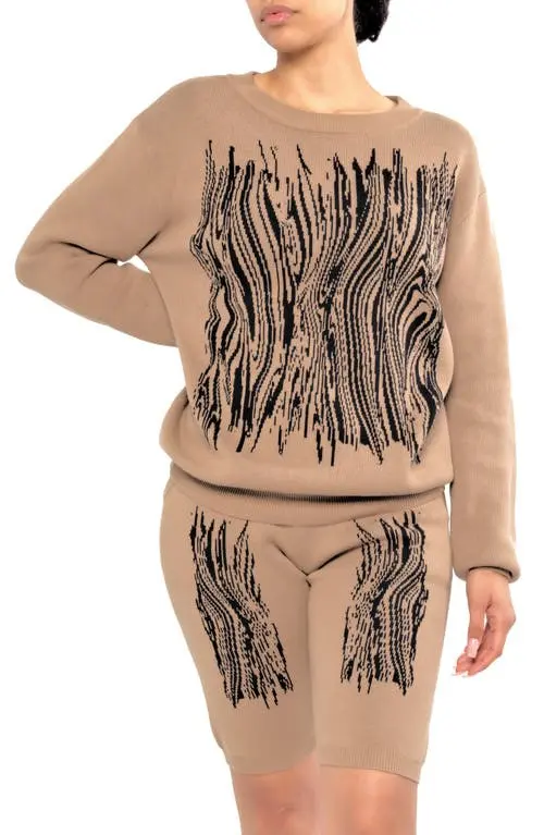 DAI MODA Caviar Crewneck Sweater