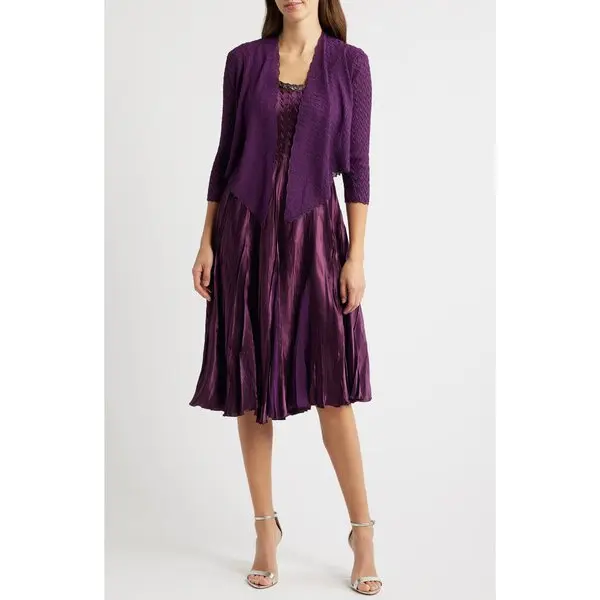 deep v neck a line dress Plus Deep V Neck Sequin A Line Cape Dress – Curvepretty main image 1