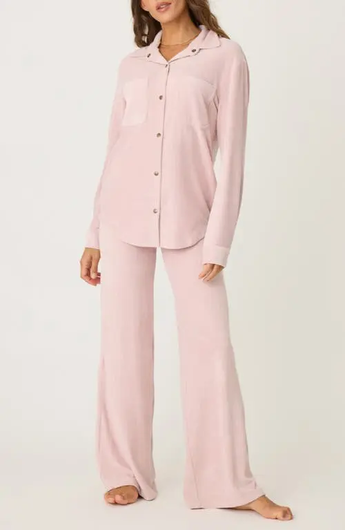 PJ Salvage Velour Corduroy Pajamas
