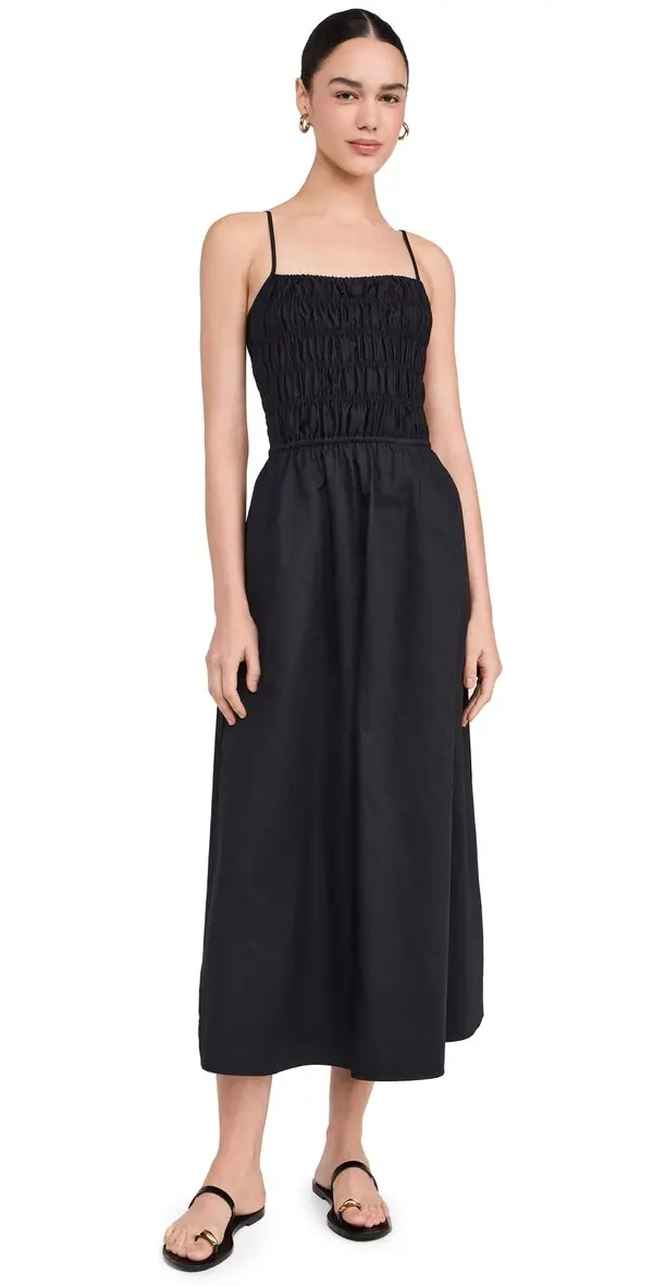 Solid & Striped The Delta Dress - Blackout