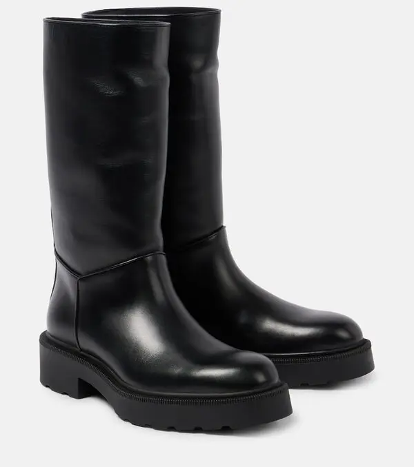 THE ROW Nobilis Tr Leather Boots