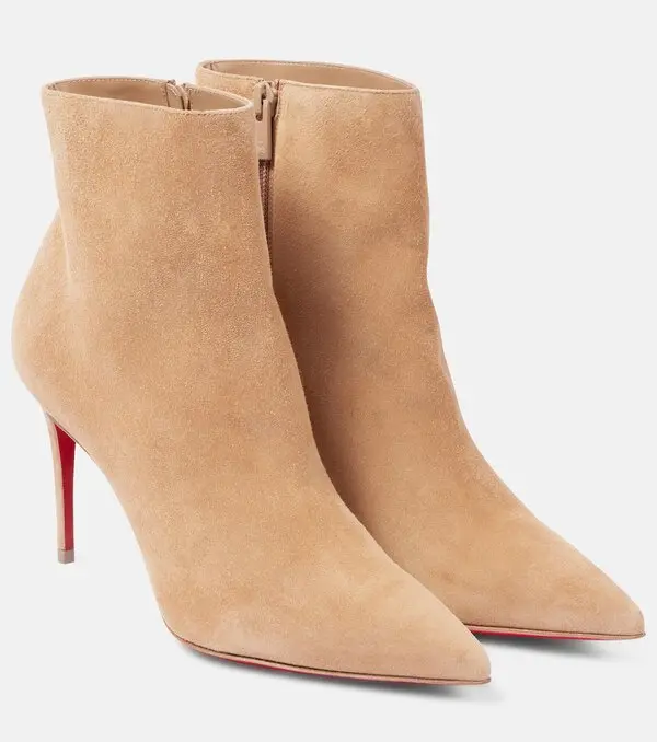 CHRISTIAN LOUBOUTIN So Kate 85 Suede Ankle Boots