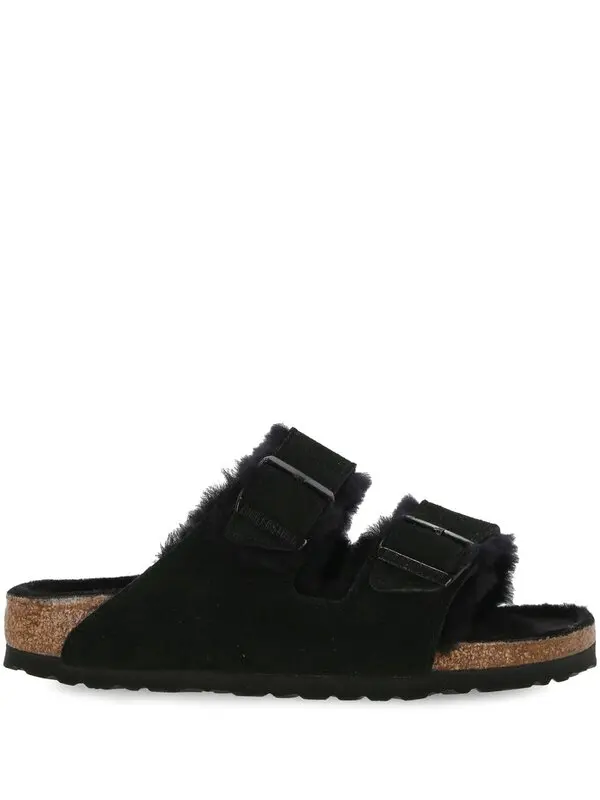 BIRKENSTOCK Arizona Suede Sandals With Logo