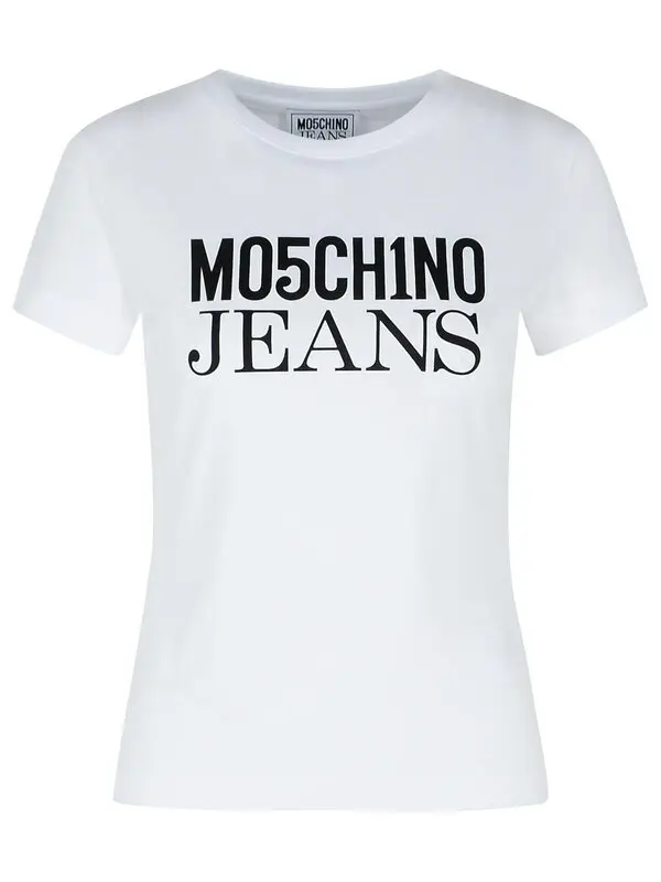 MOSCHINO JEANS Cotton T-shirt - White