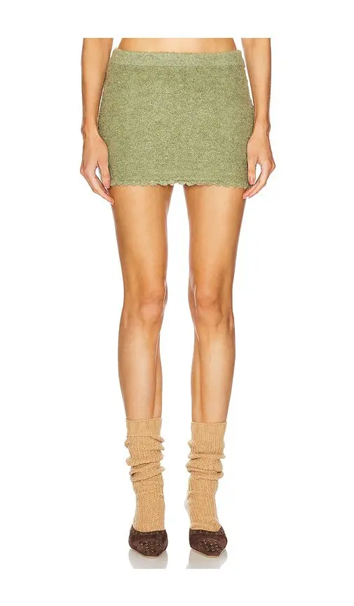 GUIZIO Palmyra Knit Mini Skirt