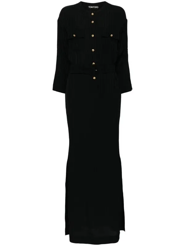 TOM FORD All-over Graphic Print Dress