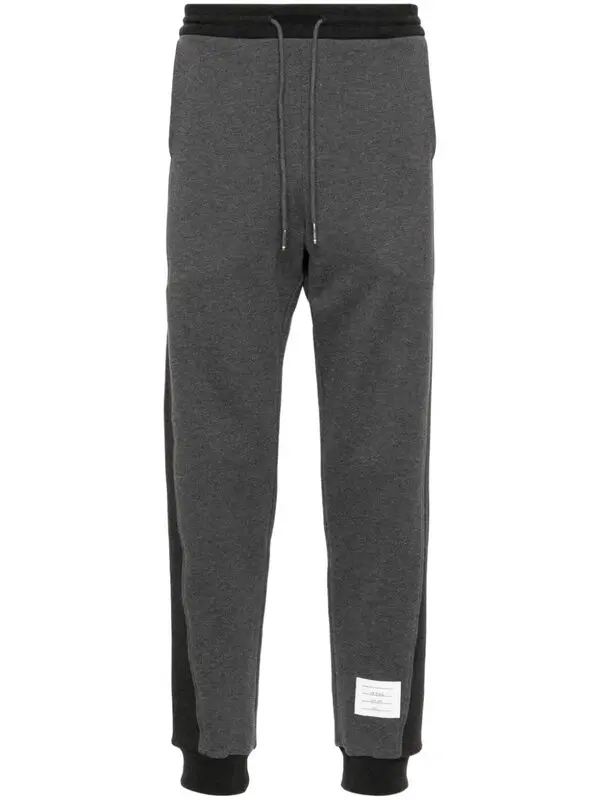 Thom Browne Mid-rise Track Trousers - Grey
