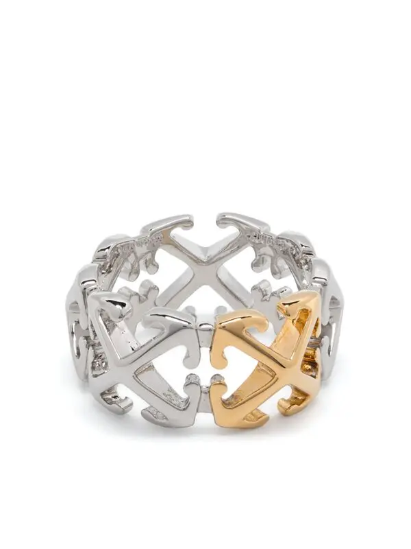 Off-White Arrow Bicolor Ring