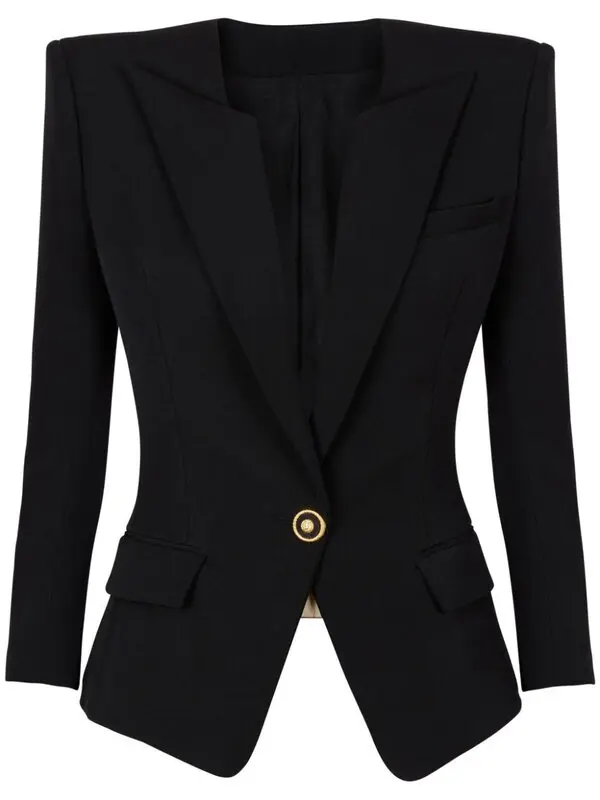 Balmain Grain De Poudre Blazer