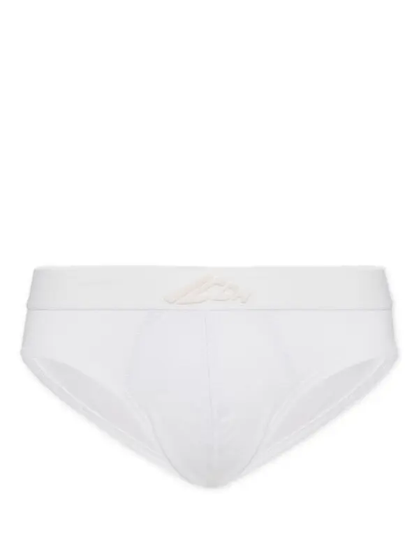 Dsquared2 Icon Logo-patch Briefs - White