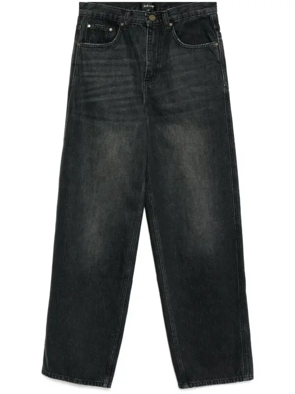 TOUT A COUP Panelled Jeans - Black