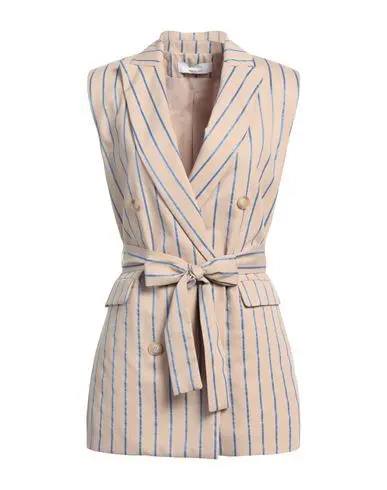 KAOS Striped Double-breasted Blazer