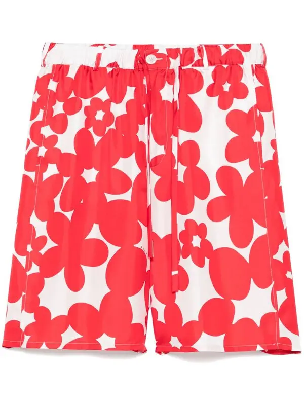 Marni Dillies Shorts - Red