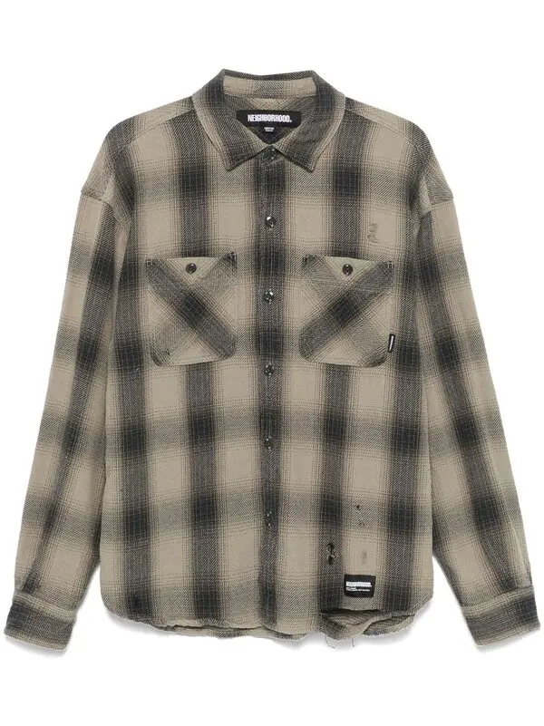 NEIGHBORHOOD Savage Block Shirt