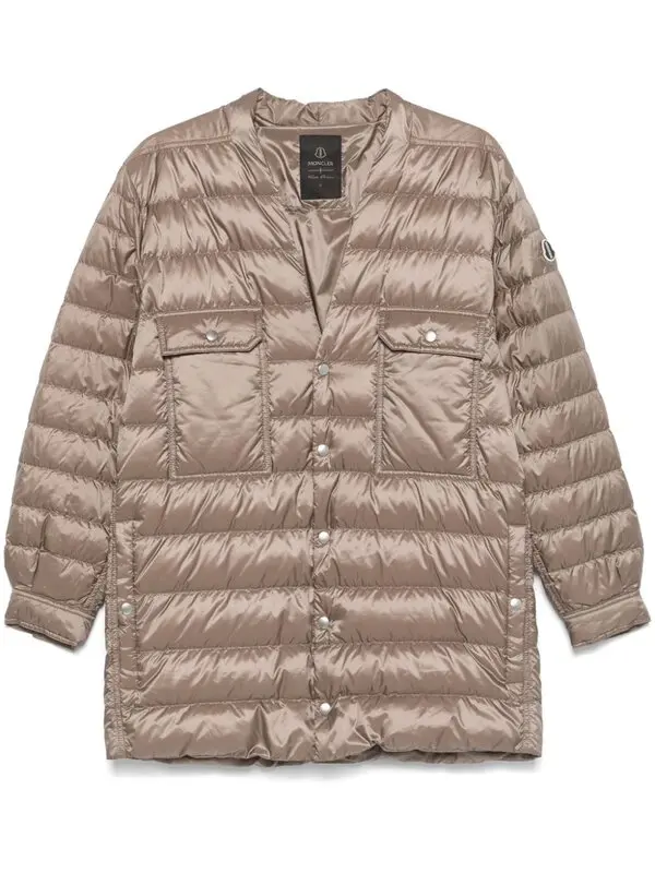 MONCLER + RICK OWENS Outershirt Jacket - Neutrals