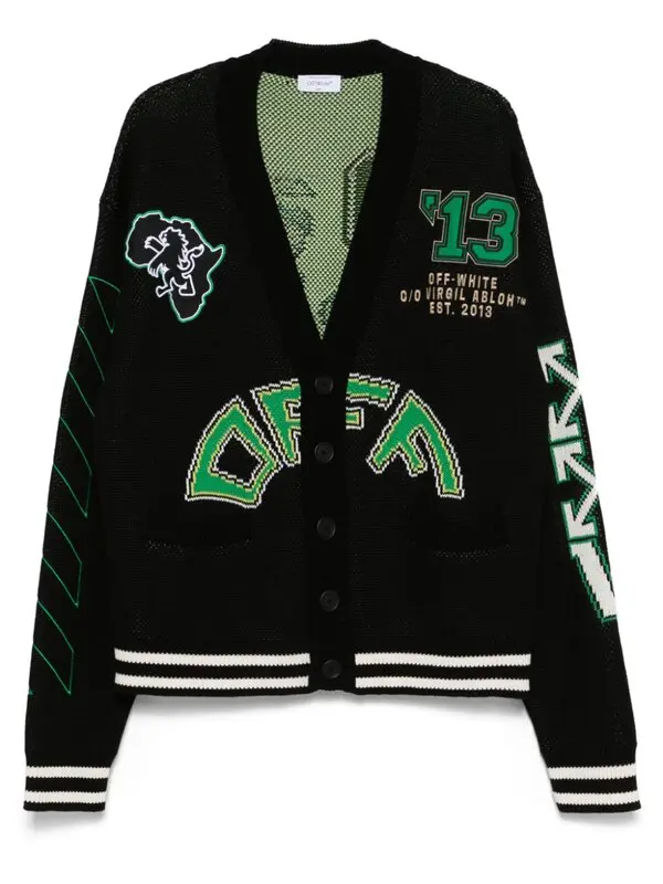 Off-White Patch-detailing Cardigan