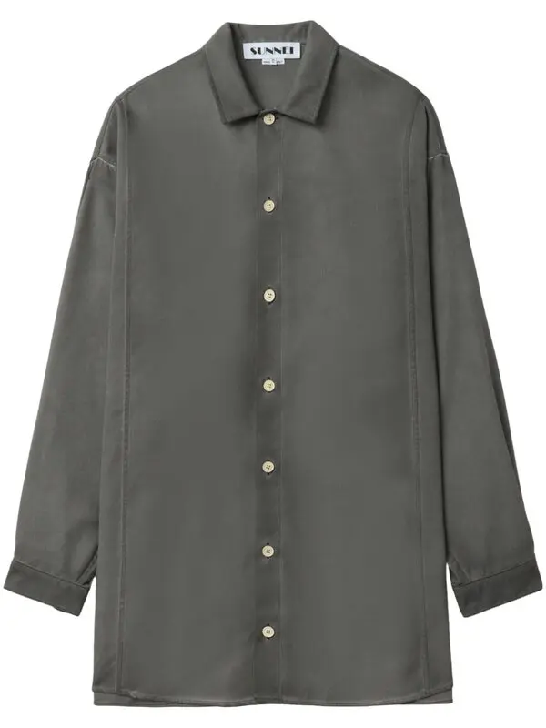 Sunnei Wool Longline Shirt