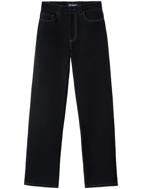 Sunnei Bellidentro Straight-leg Jeans