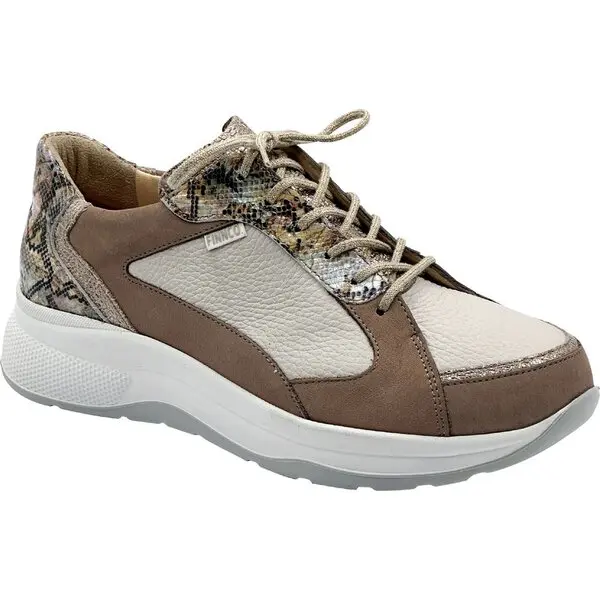 Finn Comfort Piccadilly Sneaker - Gravel/ Beige