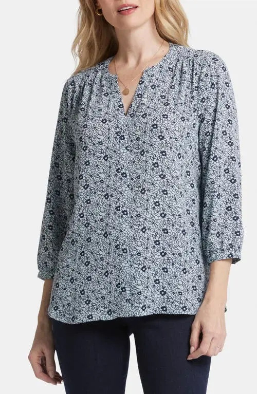 NYDJ Pintuck Blouse - Cora Creek