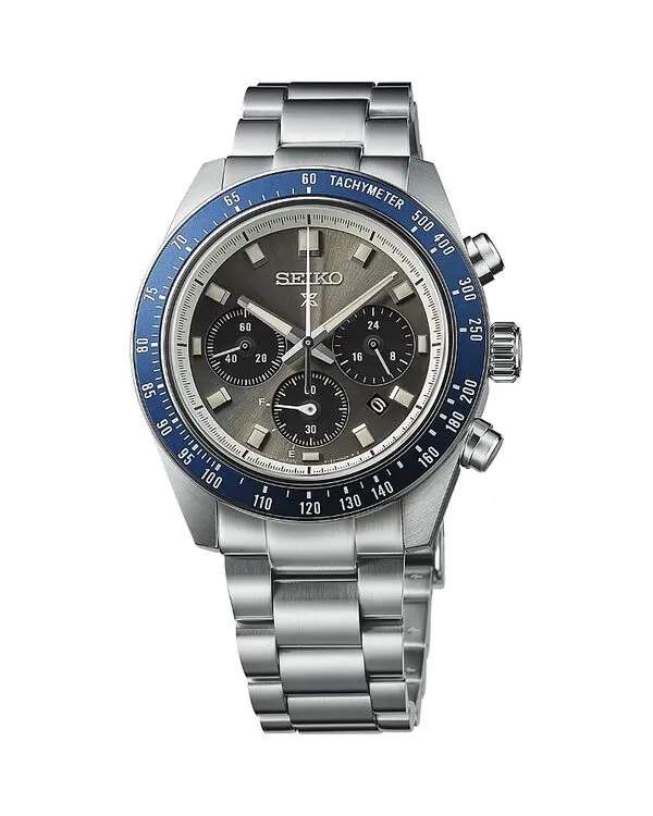 SEIKO Prospex Speedtimer 5 Chronograph 41mm - Black/silver