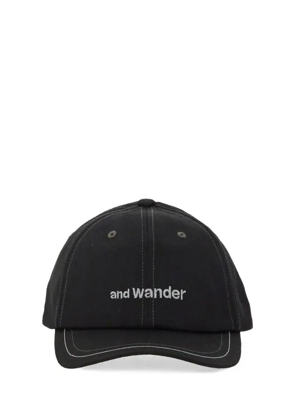 AND WANDER Baseball Hat With Logo