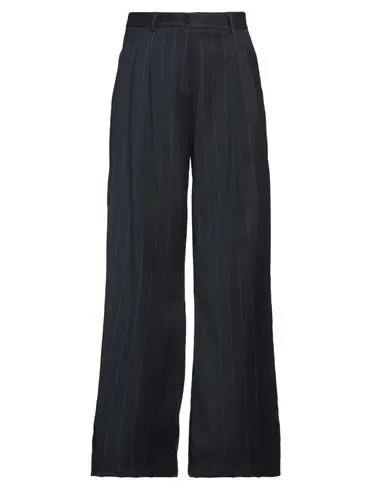 CARACTÈRE Wide-leg Pinstriped Trousers