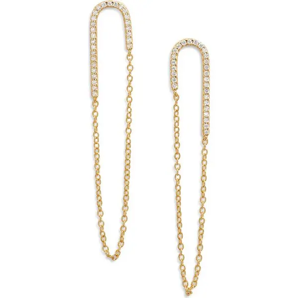 Argento Vivo Cubic Zirconia Drop Earrings