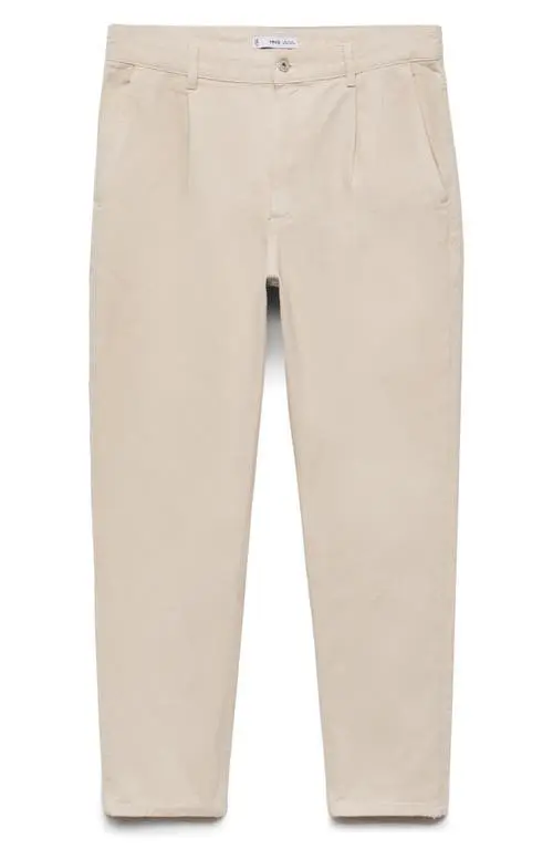 Mango Tapered Jeans - Ecru