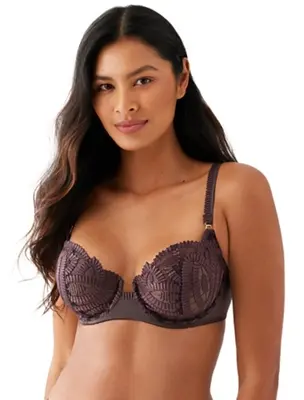 Wacoal After Dark Balconette Bra - Raisin
