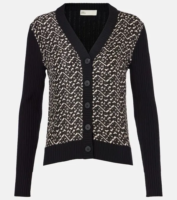Tory Burch Silk Cardigan