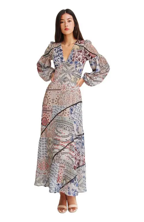 BELLE & BLOOM Maxi Dress - Beige