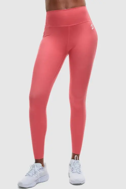PELOTON Cadent High Rise Pocket Legging 25 - Brick Red