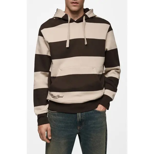 Mango Striped Hoodie