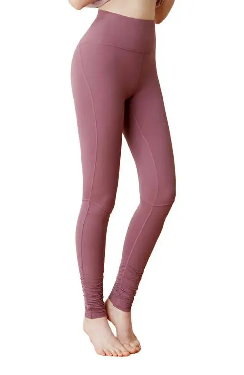 REBODY Rusche Hour Leggings - Grape