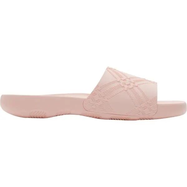 Burberry Embossed Check Pool Slide Sandal