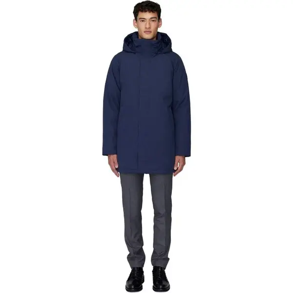 QUARTZ CO. Labrador Hooded Down Jacket - True Navy