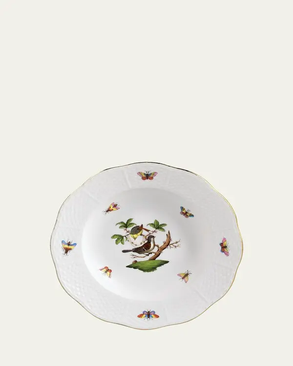 HEREND Rothschild Bird Soup Bowl