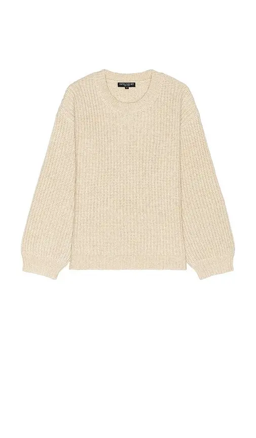 Central Park West Aidan Chunky Crew Sweater