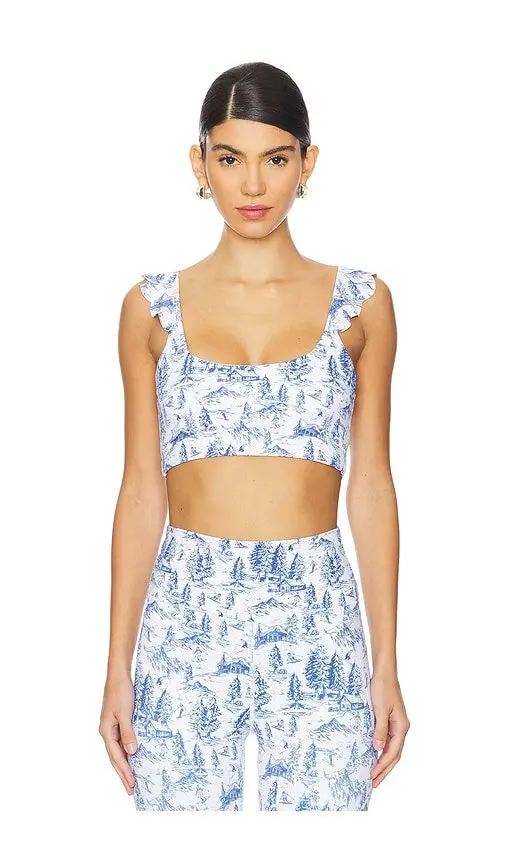 Beach Riot Audrey Top In Blue