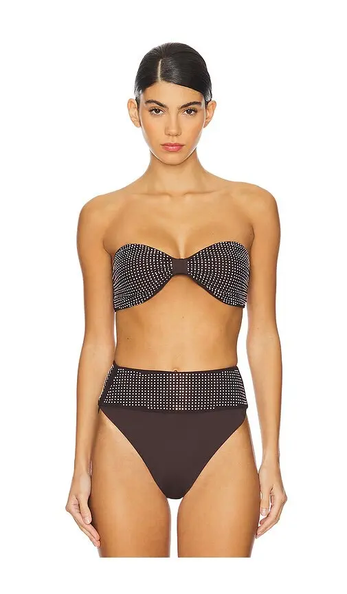 Beach Riot Paula Top - Java Jewel