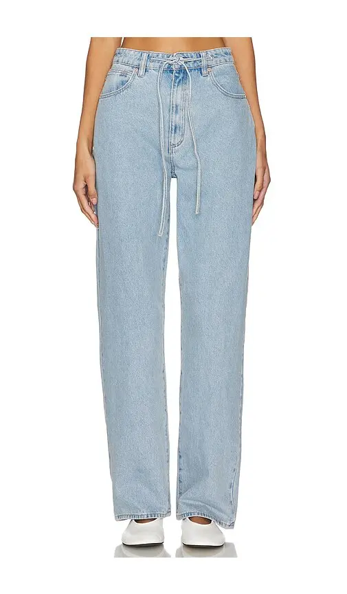 Abrand Denim Carrie Jeans In Denim-light - Tie Dixie