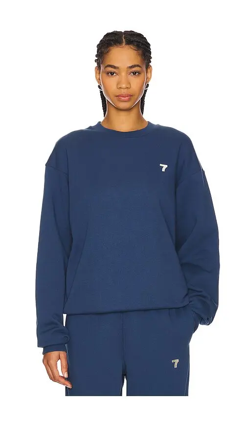7 DAYS ACTIVE Organic Crewneck