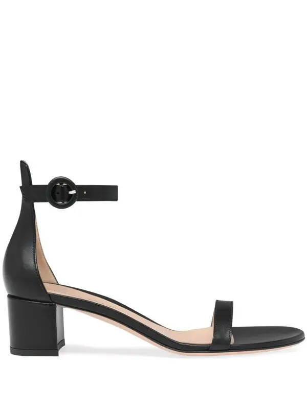 GIANVITO ROSSI 45mm Gaeta Sandals - Black