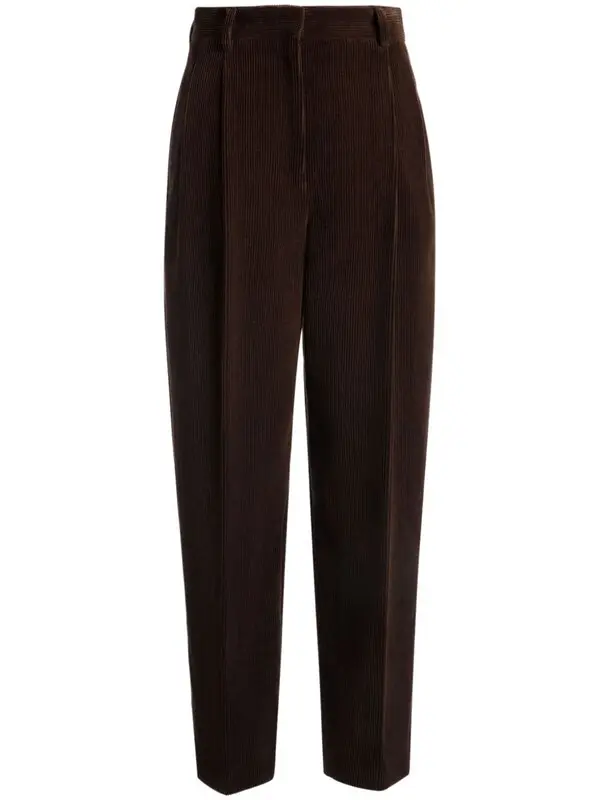 Bally Pleated Corduroy Trousers