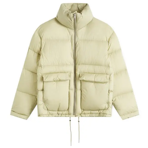 Auralee Super Light Nylon Ripstop Down Blouson - Light Khaki