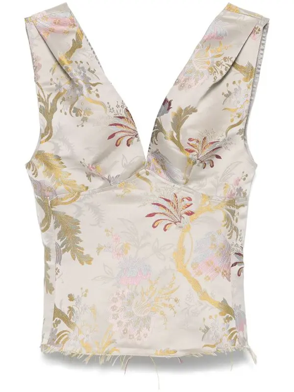 MARQUES' ALMEIDA Brocade Top
