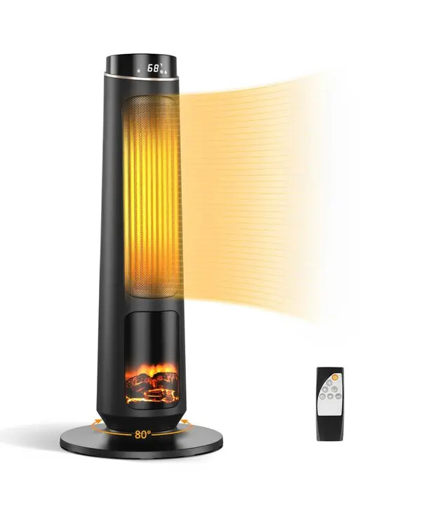 SKONYON 1500w Ptc Fast Heating Space Heater For Indoor Use